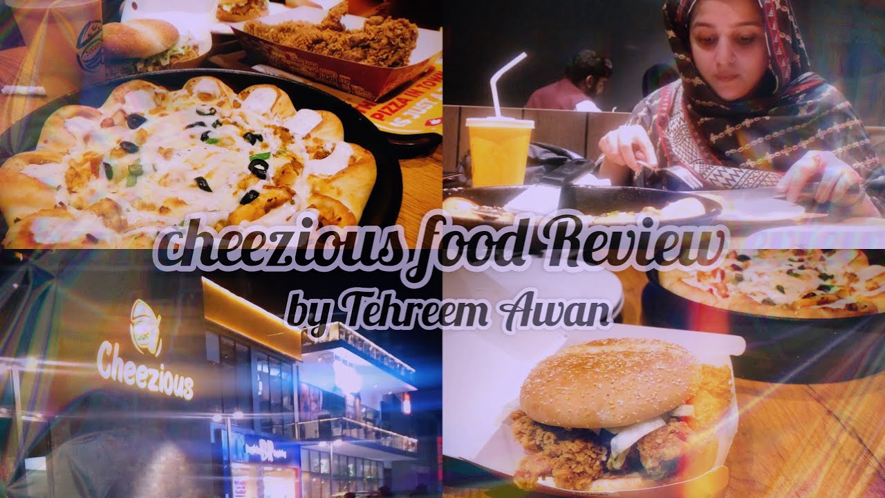 Food Review (Cheezious) Peshawar newly open restaurant - YouTube