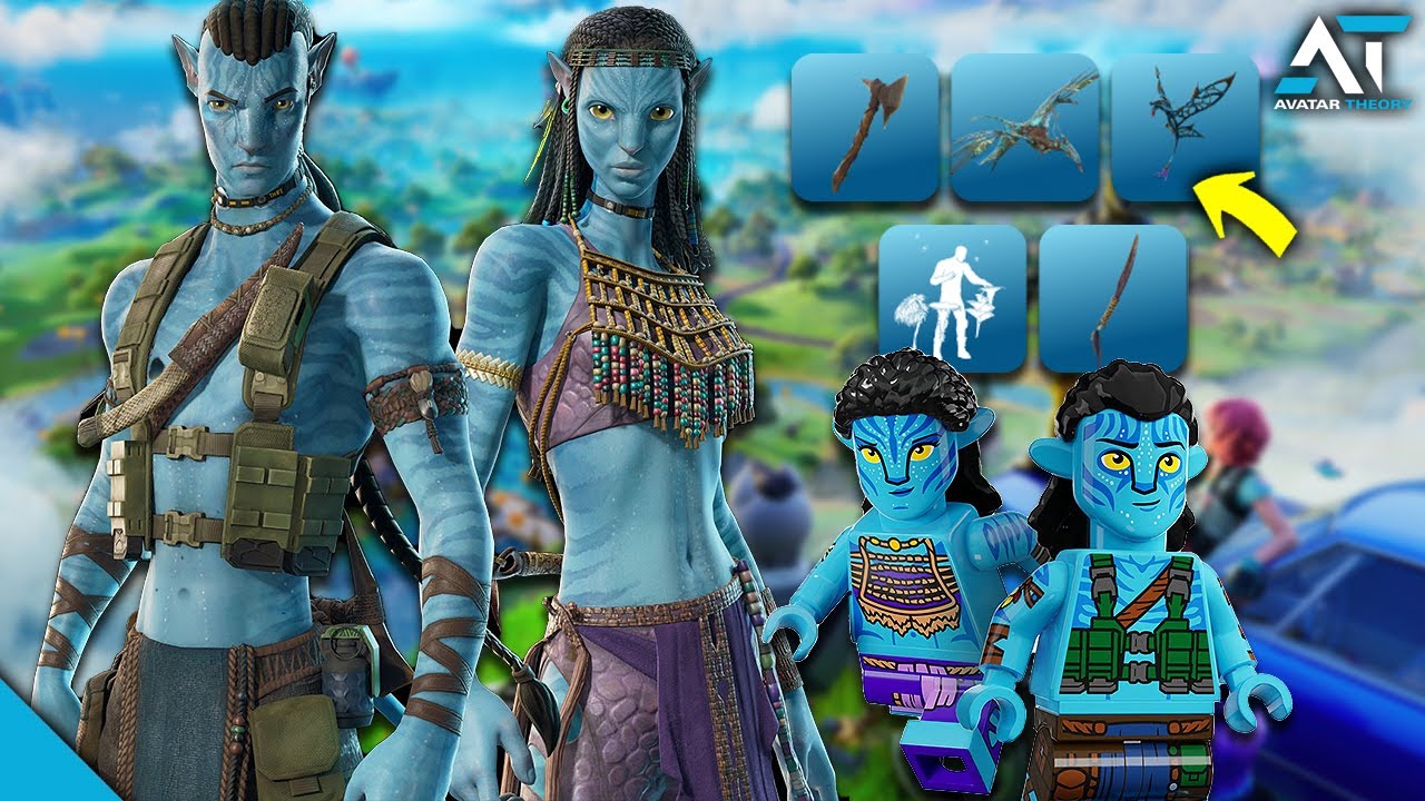 AVATAR x Fortnite Collab | Skins, Emotes, Weapons and MORE! - YouTube