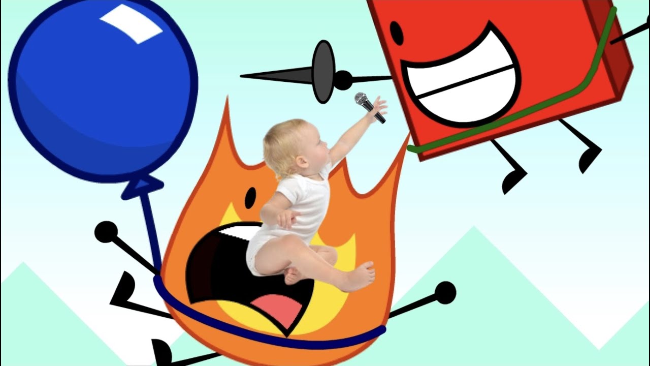 Bfdi 11 But A Baby Voiced The Characters - YouTube