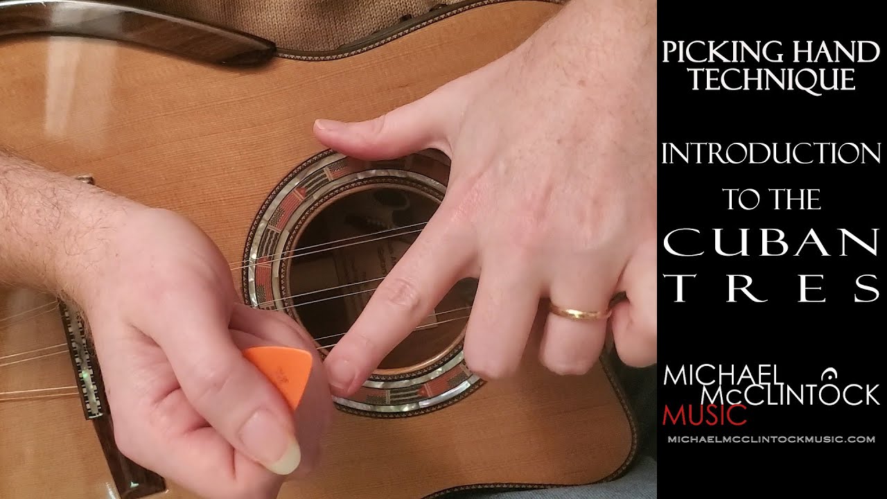 2. How to play Cuban Tres, Picking Technique | Cómo tocar Tres Cubano ...