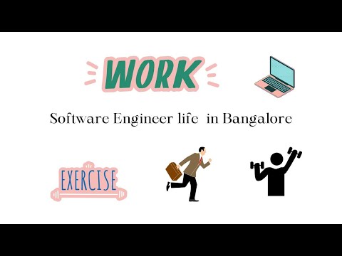 Daily life of a software engineer banglore - YouTube