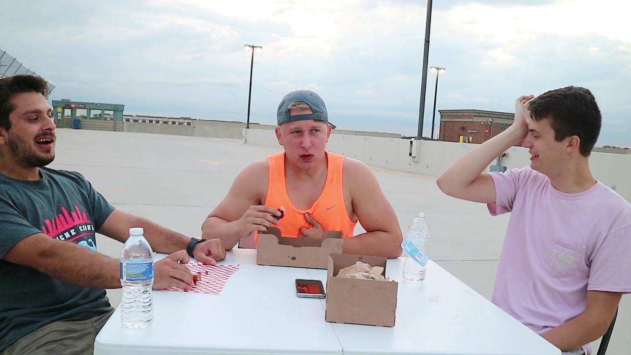 Ghost Pepper Chicken Tender Challenge - YouTube