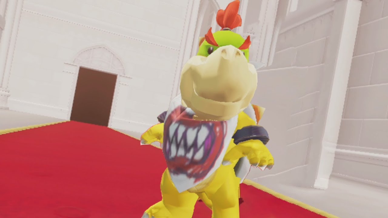 Bowser Jr. in Super Mario Odyssey - Final Boss & Ending - YouTube