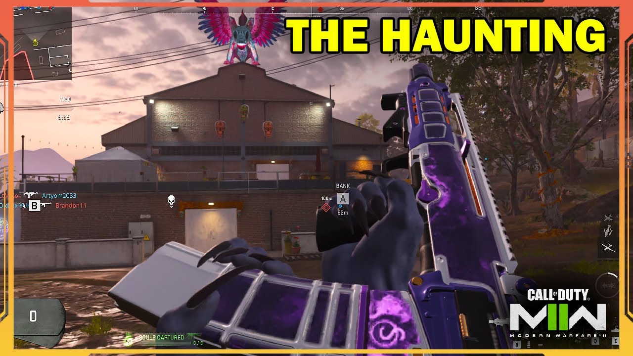 Call Of Duty The Haunting Event Gameplay | COD MW II - YouTube