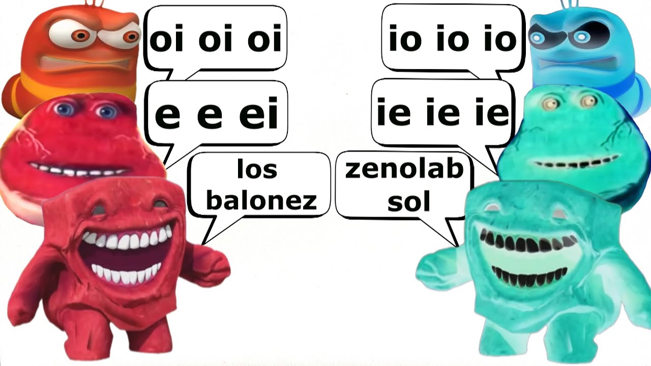 Ei ei ei los balonez vs ie ie ie zenolab sol vs e e ei vs red larva ...