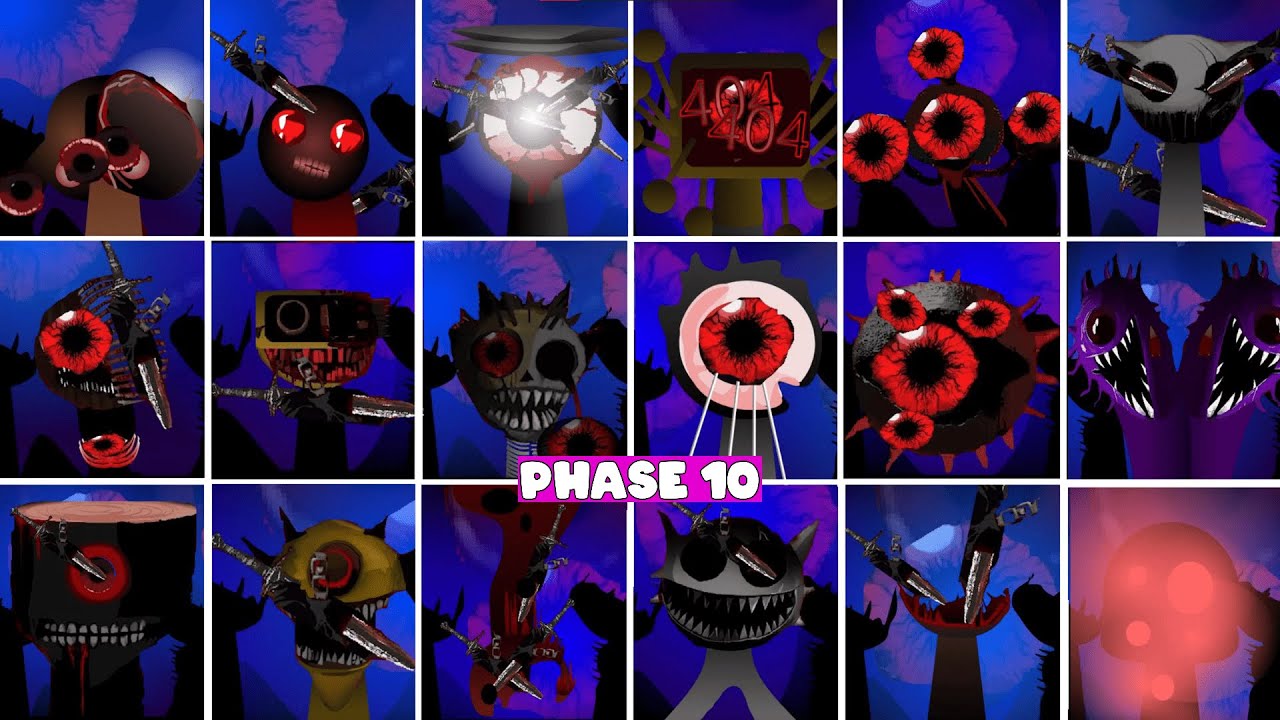 Sprunki Phase 10 All Full Version / Compilation Incredibox - YouTube