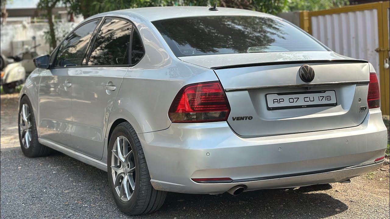 Installed Dr NANO lowering springs in my 2016 vento tdi - YouTube