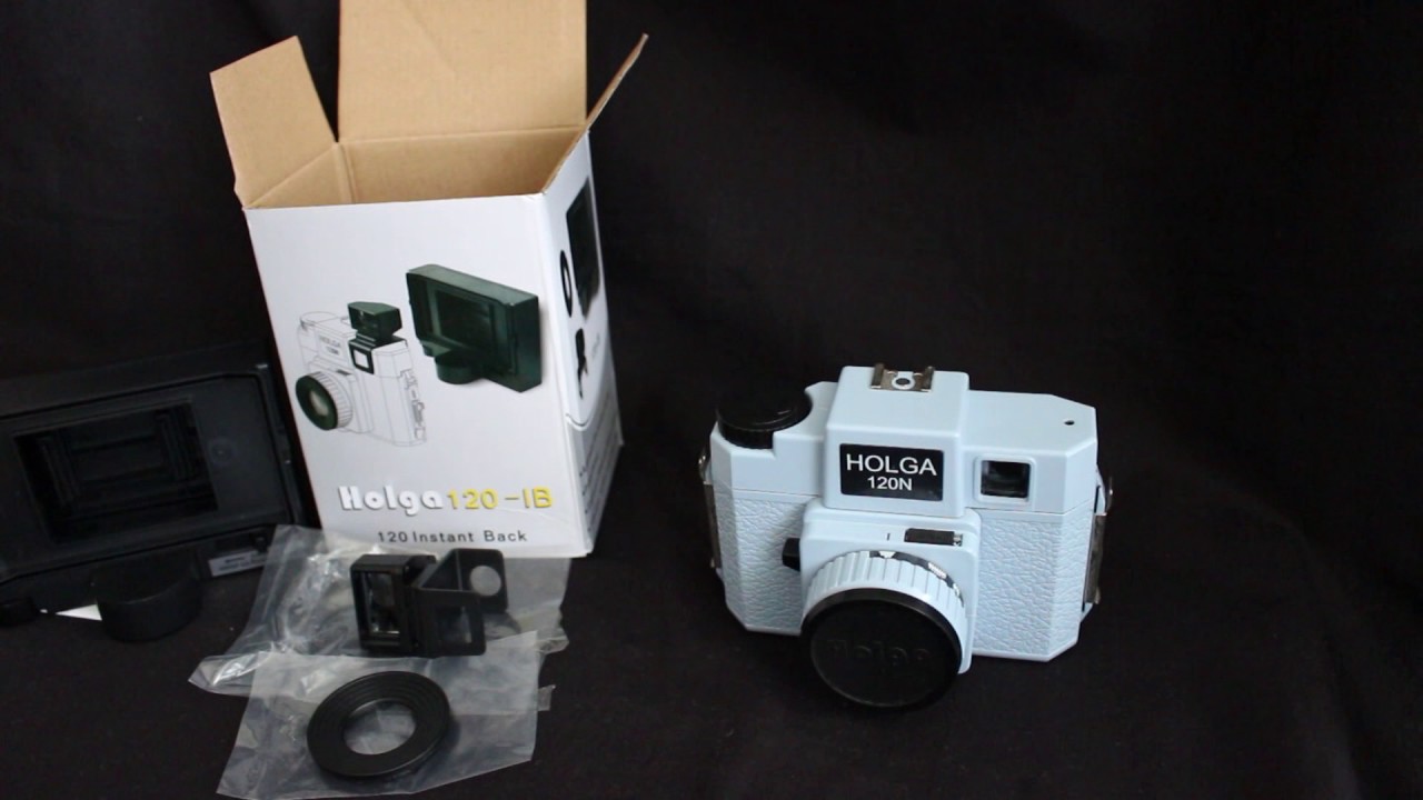 Holga 120 IB Instant Back - Unboxing - YouTube