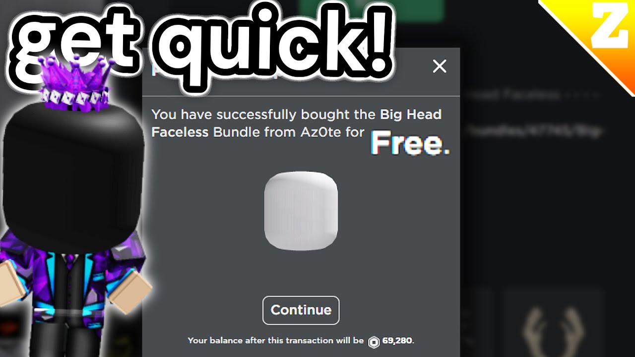 How To GET The NEW FREE HEADS + MORE in Roblox! QUICK! - YouTube