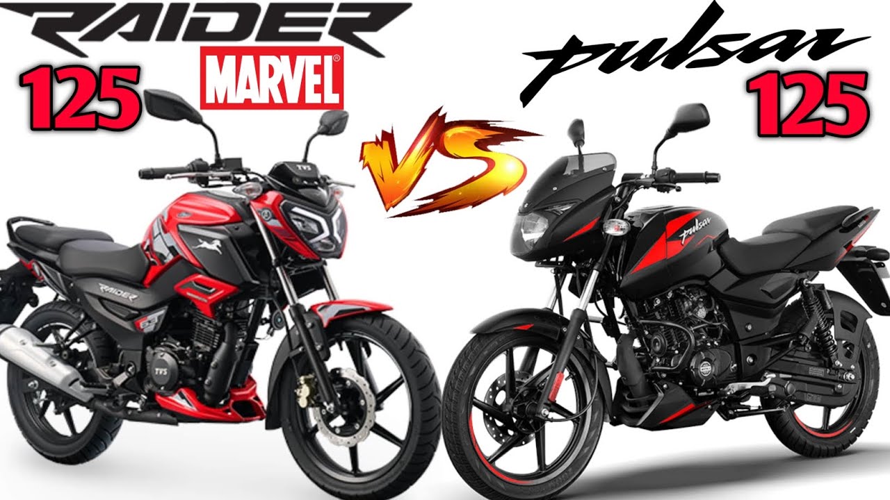 2023 Tvs Raider 125Super Squad Edition🆚Bajaj Pulsar 125Carbon Fiber ...