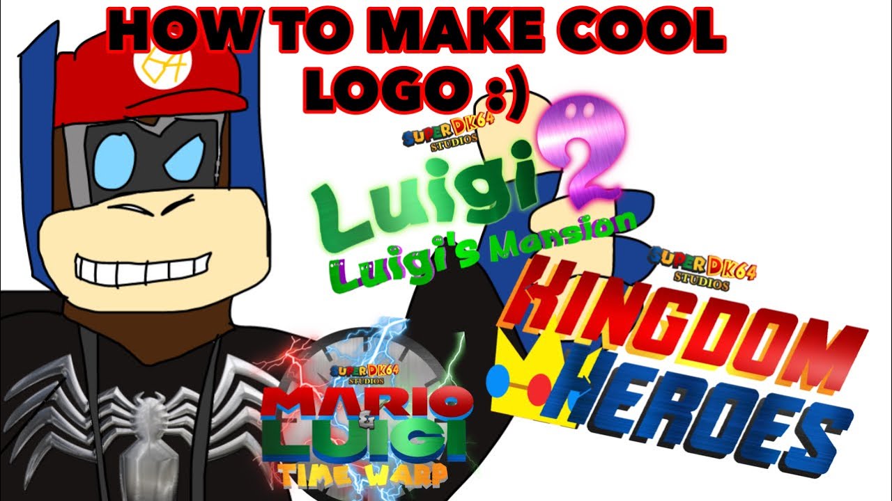@SpeedyNinja_YT how to make cool logo :) - YouTube