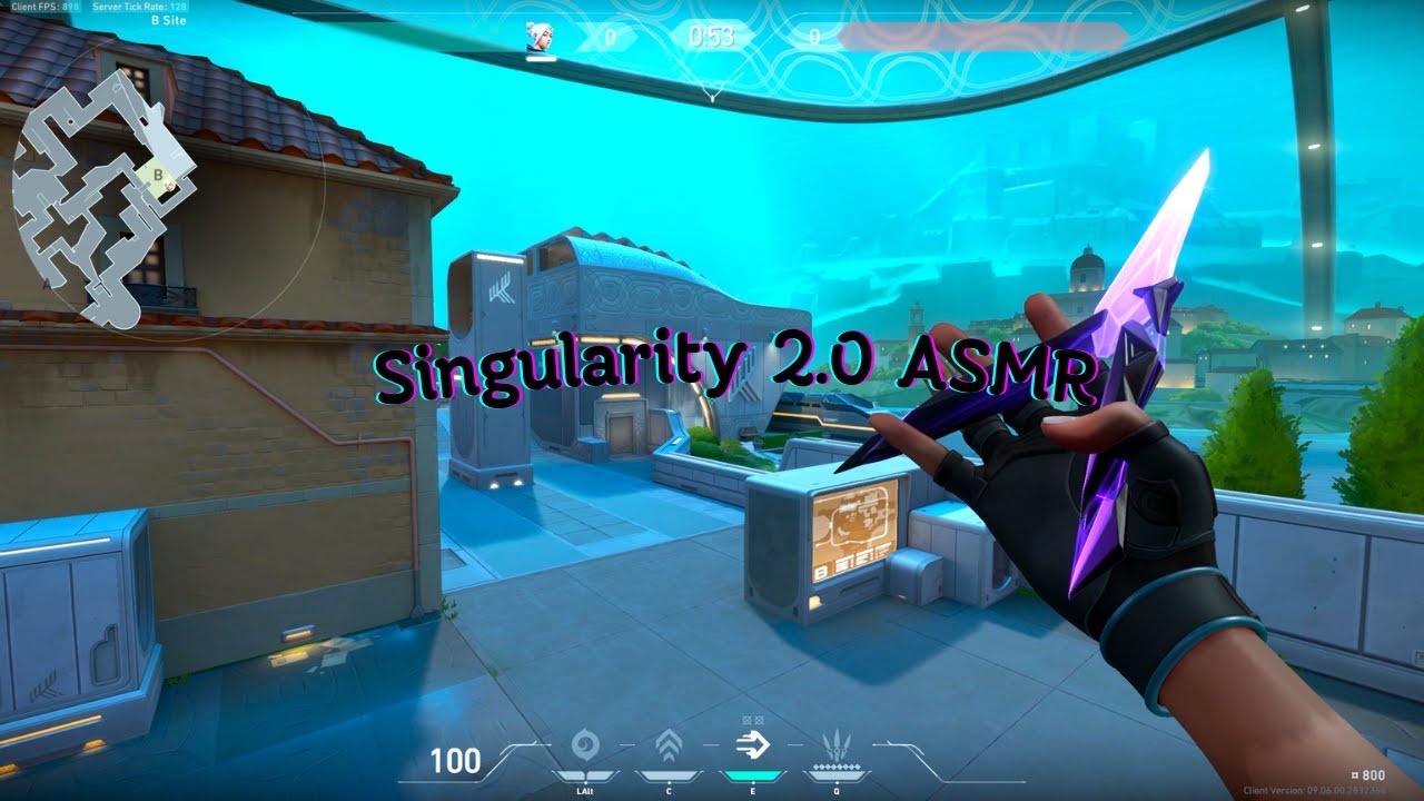Chill Valorant Singularity 2.0 Keyboard ASMR - YouTube