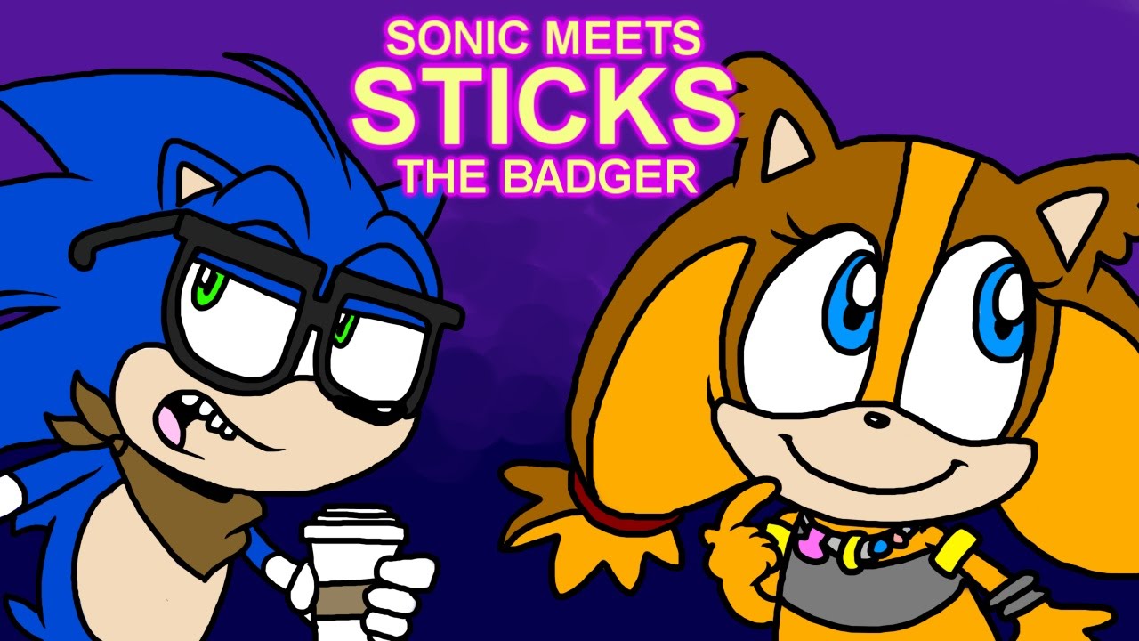 Sonic Meets Sticks the Badger - YouTube
