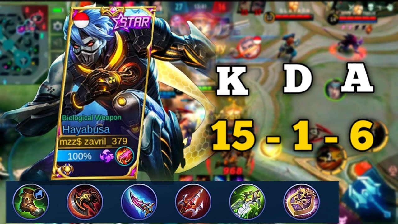HAYABUSA BEST BUILD | BUILD HAYABUSA TOP 1 GLOBAL | REVIEW SKIN ...
