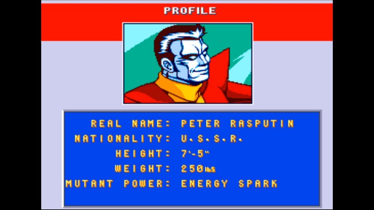 X-Men Arcade - Colossus Playthrough - YouTube