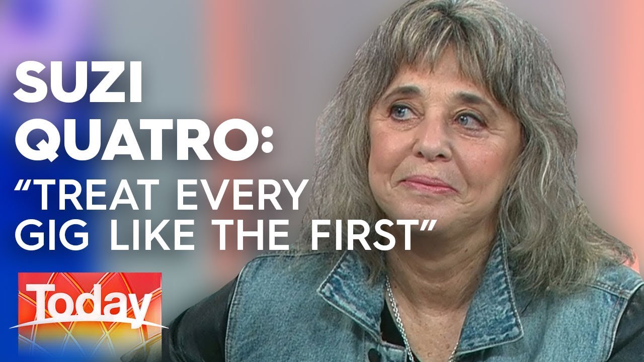 Suzi Quatro 'I treat every gig like the first' | TODAY Show Australia ...