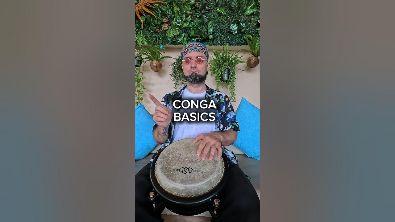 Conga basics drum lesson#conga #drum #lesson - YouTube