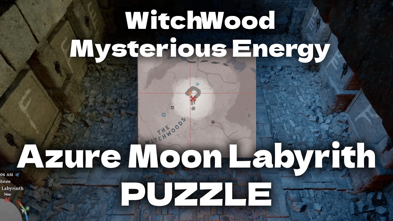 Crimson Desert - Witchwood Mystery - Azure Moon Labyrinth Puzzle (Guide ...