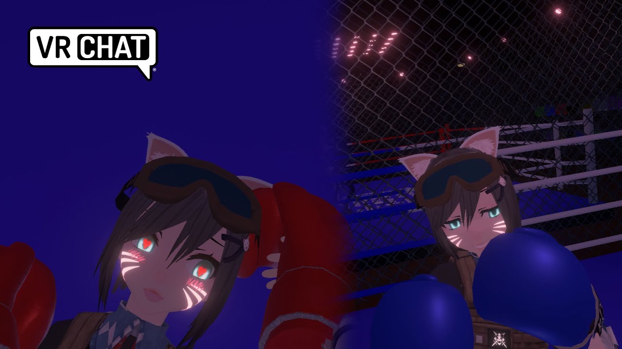 Feline the Affection during a fight😳 VRchat POV BOXING - YouTube