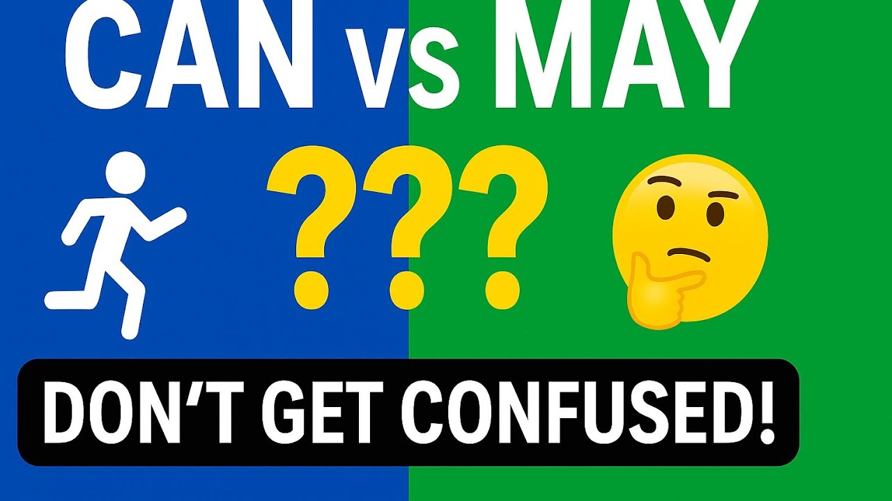 "Can vs May — 90% People Get This Wrong!" #english #education #grammar ...