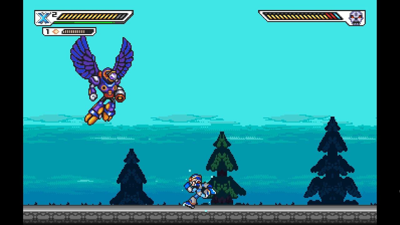 MegaMan X: Corrupted - Storm Eagle Stream #1 (WIP) - YouTube