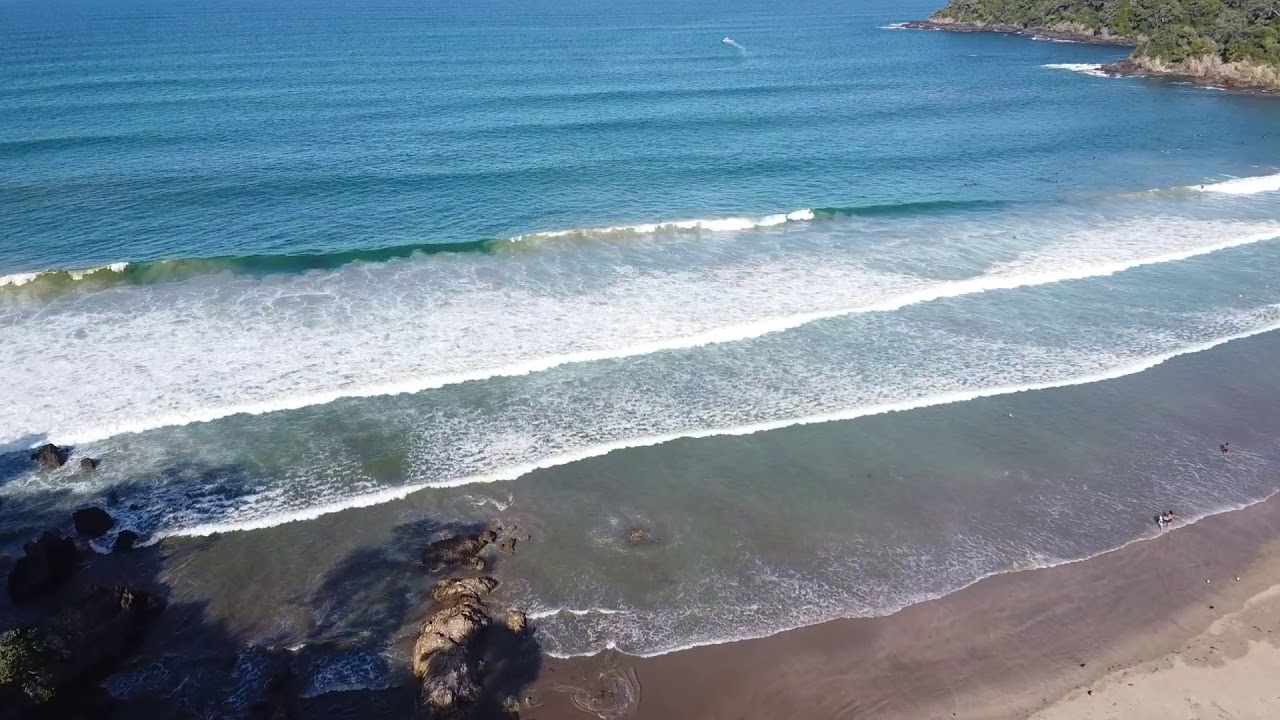 Sandy Bay Beach, Matapouri NZ - YouTube