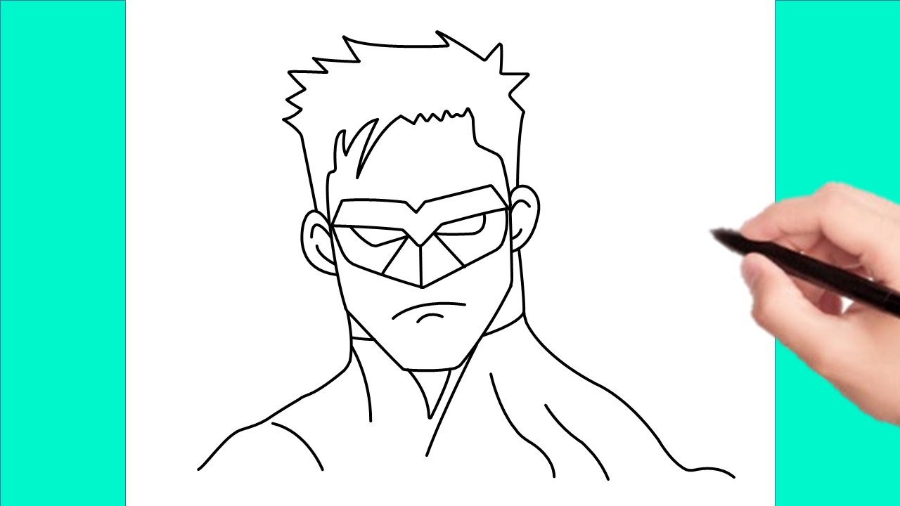 How To Draw GREEN LANTERN - Step by Step Drawing - YouTube