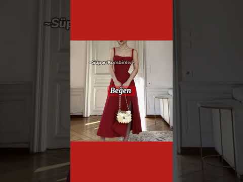 •Hangi kırmızı elbise daha güzel?❤️ #shorts #keşfet #kombin