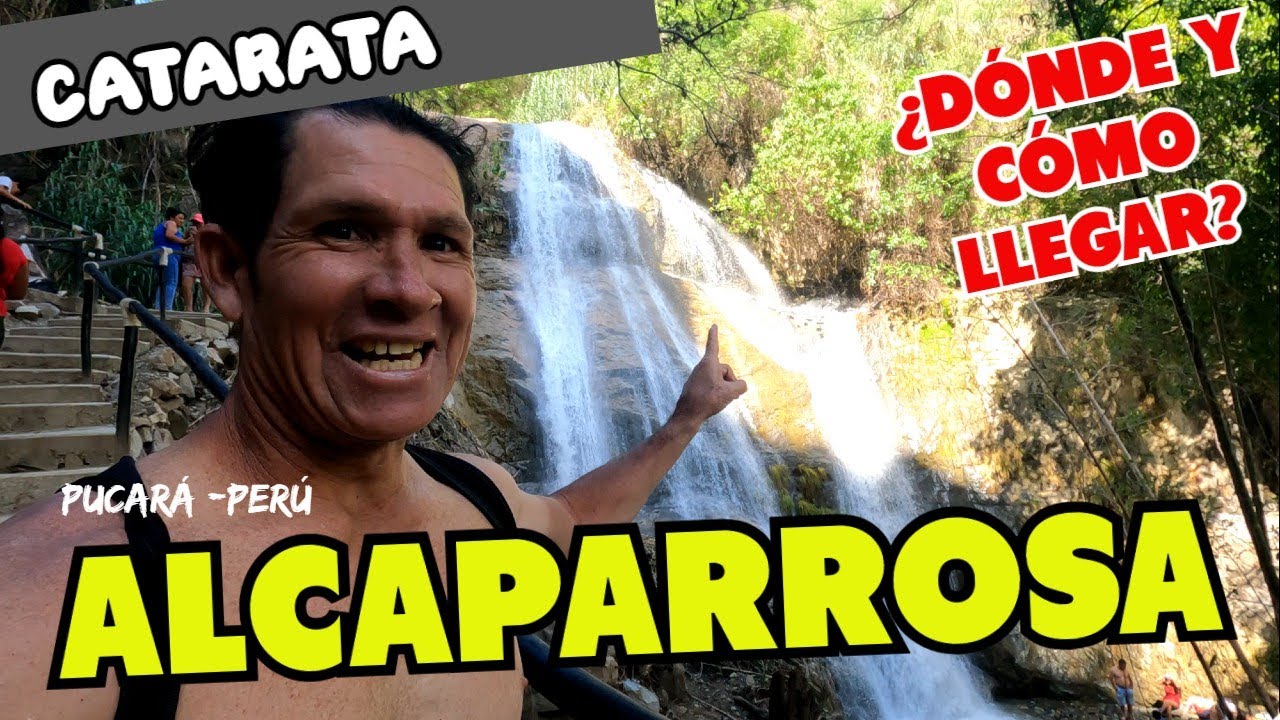 CATARATA DE ALCAPARROSA.PUCARÅ.JAÈN..¿DÓNDE Y CÓMO LLEGAR PASO A PASO ...