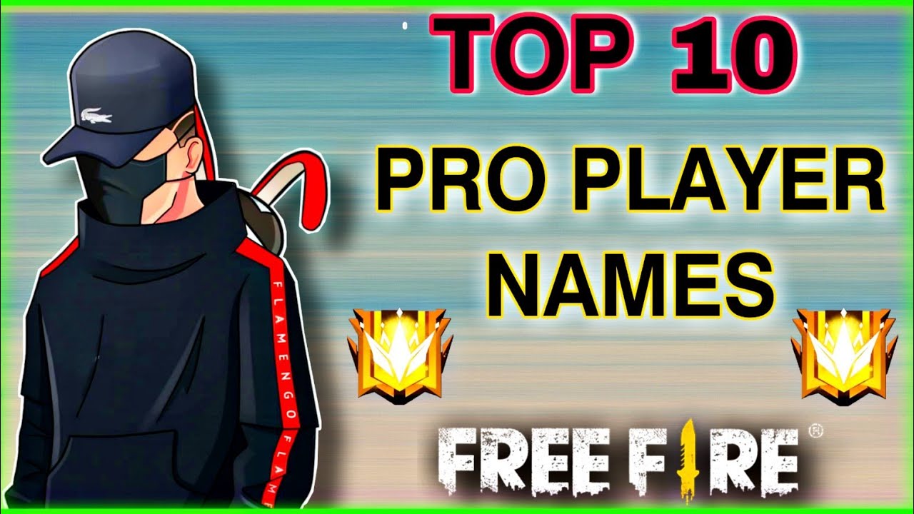 Top 10 gamers unique names for free fire ll top 10 desi names for ff ll ...