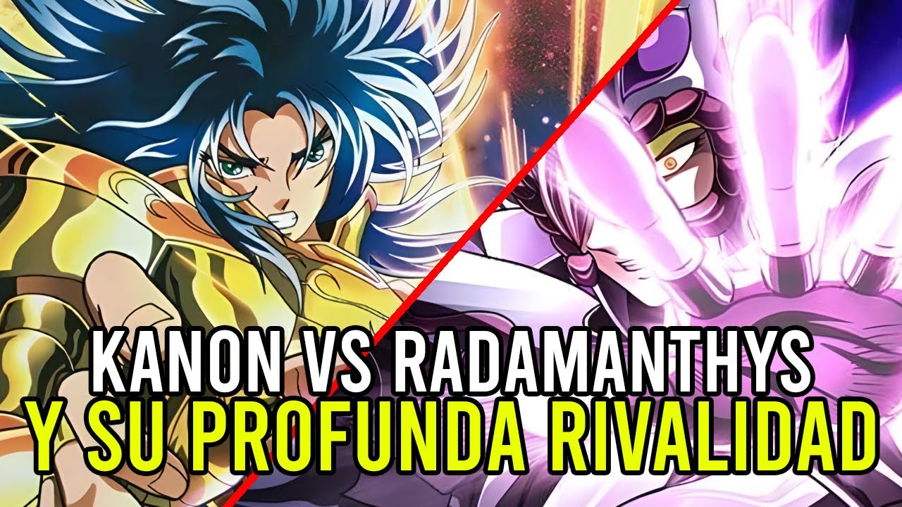 Kanon y Radamanthys: la rivalidad más profunda de Saint Seiya ...