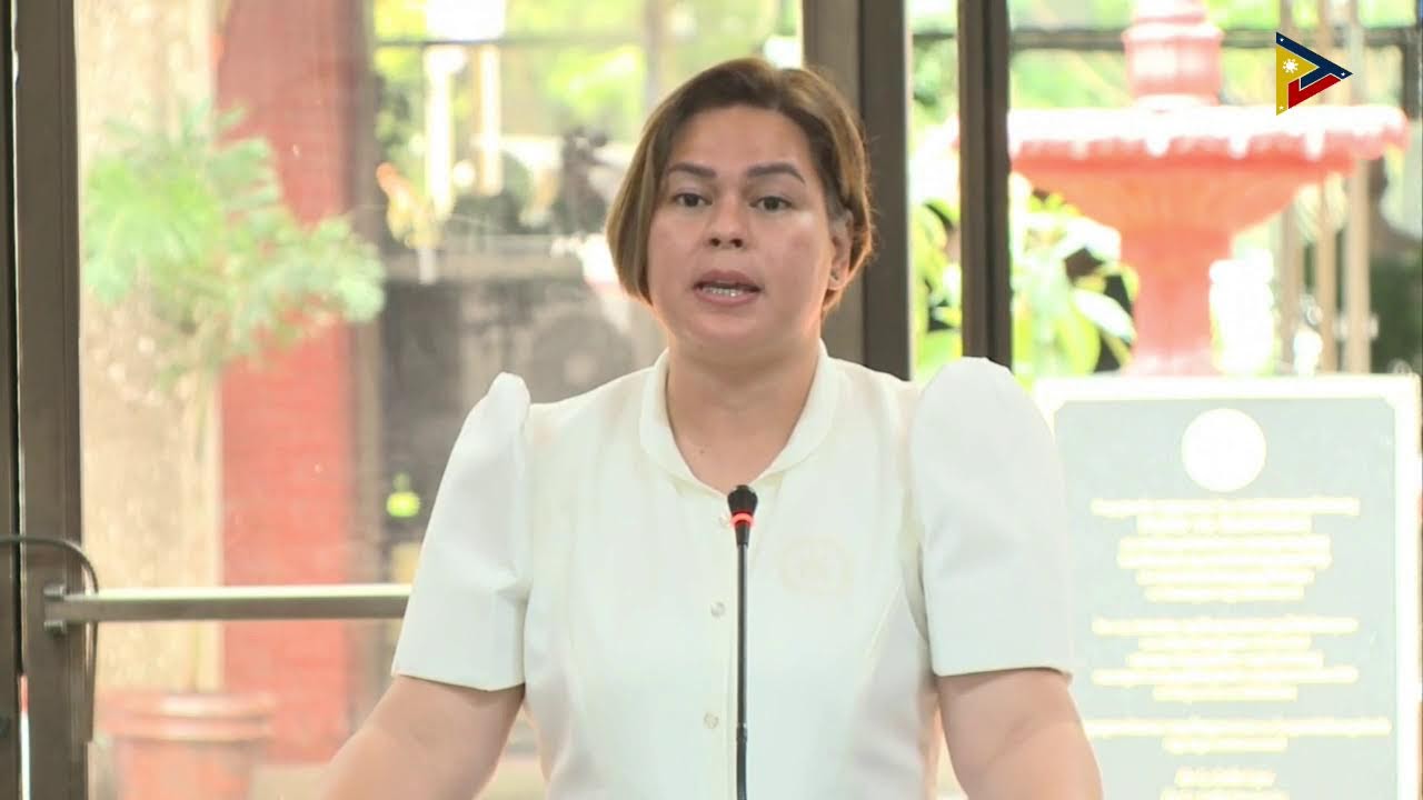 WATCH: Vice President Sara Duterte meets with the Security Sector ...