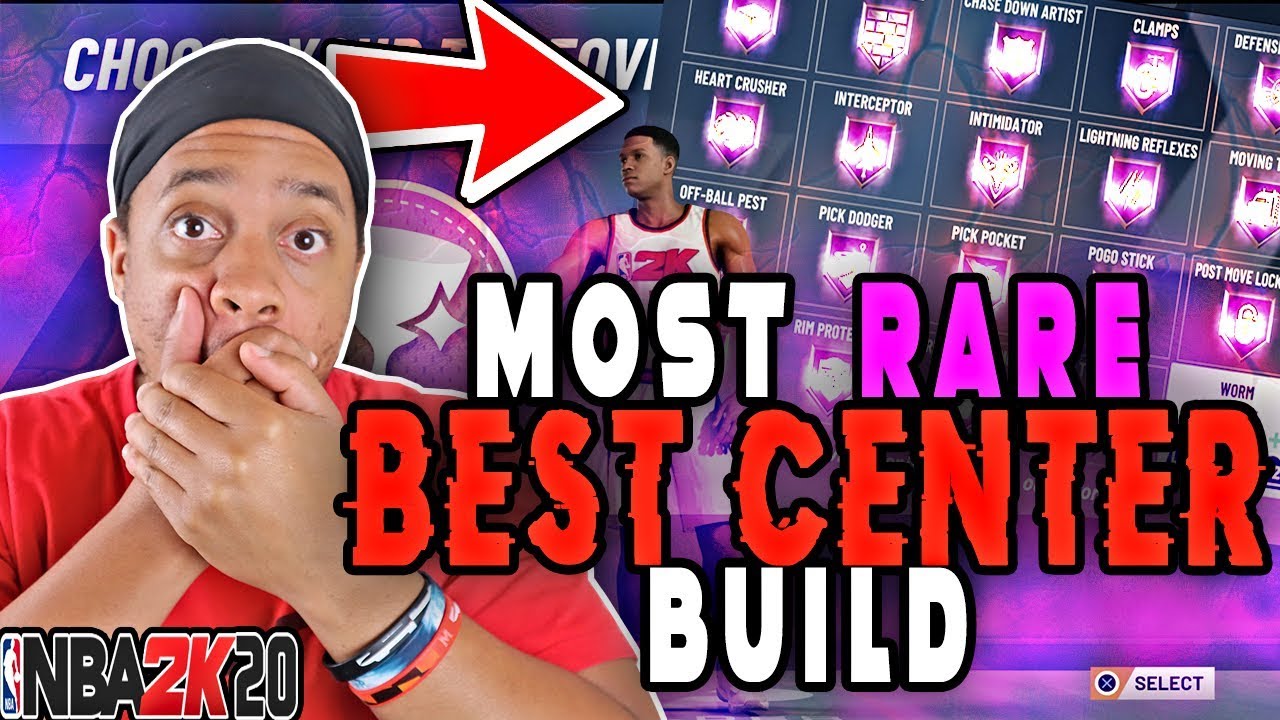 THIS WILL BE THE MOST RARE NBA 2K20 BEST CENTER BUILD IN THE GAME ...