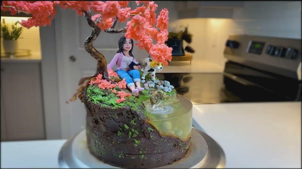 Pastel 3D Curso Virtual Completo | Pasteles realistas de paisajes | Pasteles Modernos Artísticos ...