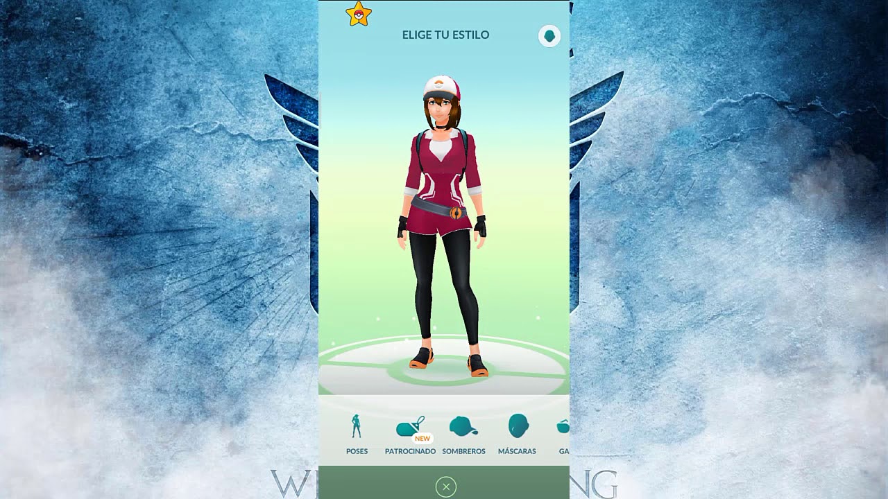 como cambiar de genero a mi personaje pokemon go - YouTube