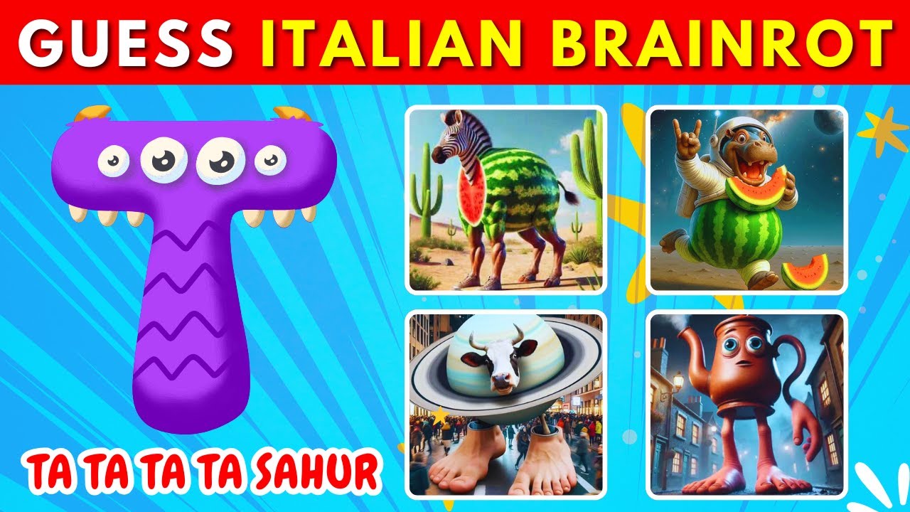 Italian Brainrot ABC - Guess The Italian Brainort Animals By Alphabet ...