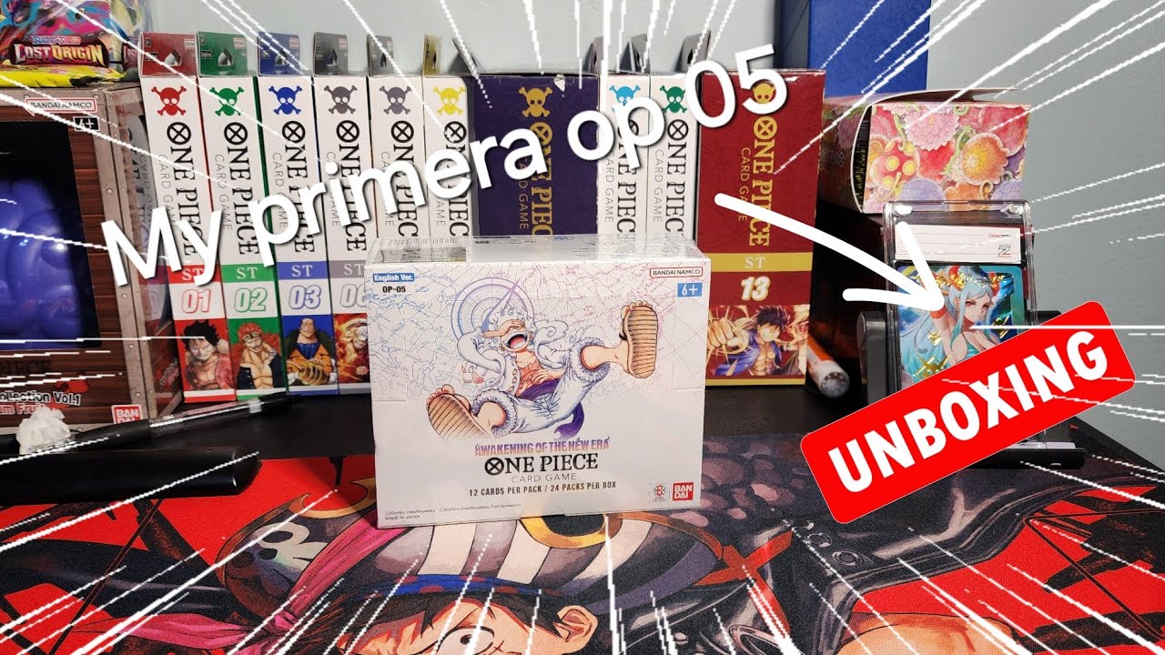 Abrimos la primera cada booster box de op05 en este canal acompañenos a ...