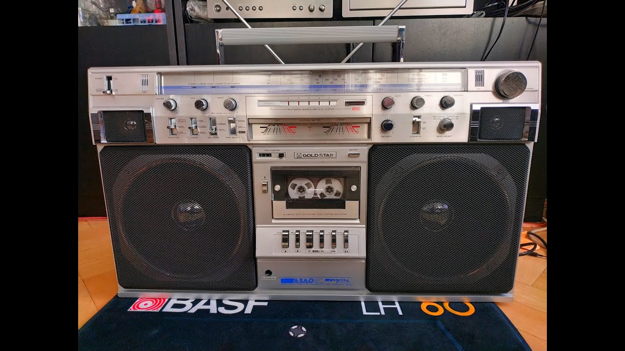 GoldStar TSR-800 Test Recording - YouTube