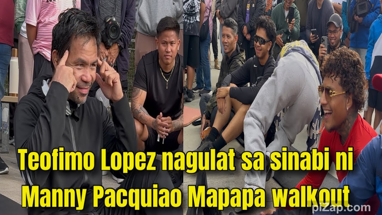 Teofimo Lopez mapapa walkout sa sinabi ni Manny Pacquiao sa abs workout ...