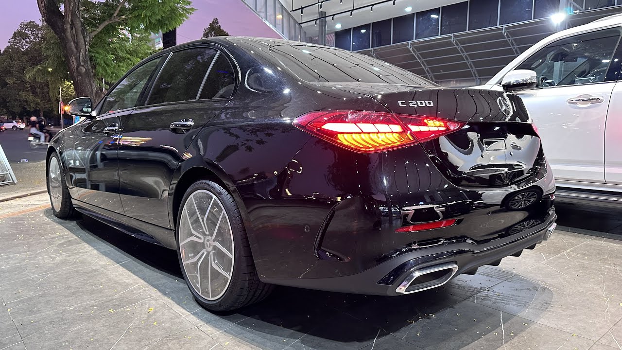 2023 Mercedes Benz C 200, 201HP AMG Package Black Color - Luxury ...