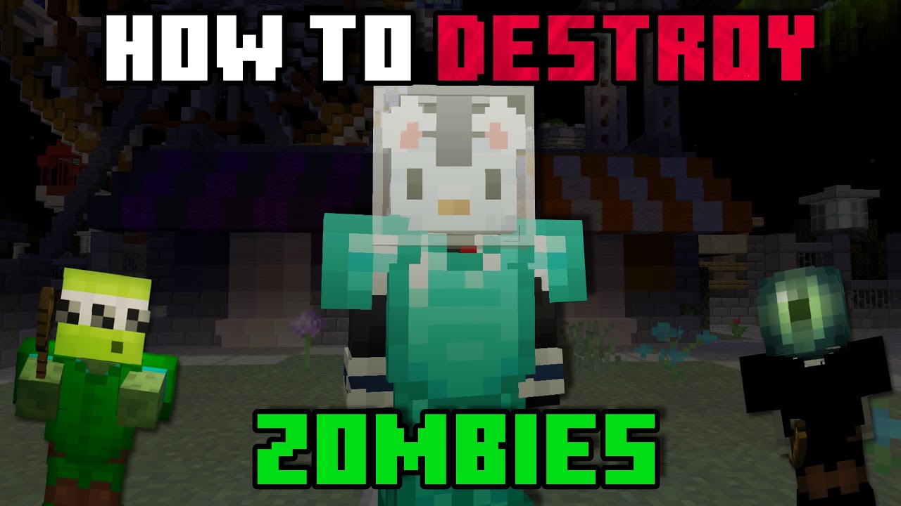 The Best Strategy To Beat Hypixel Zombies - YouTube
