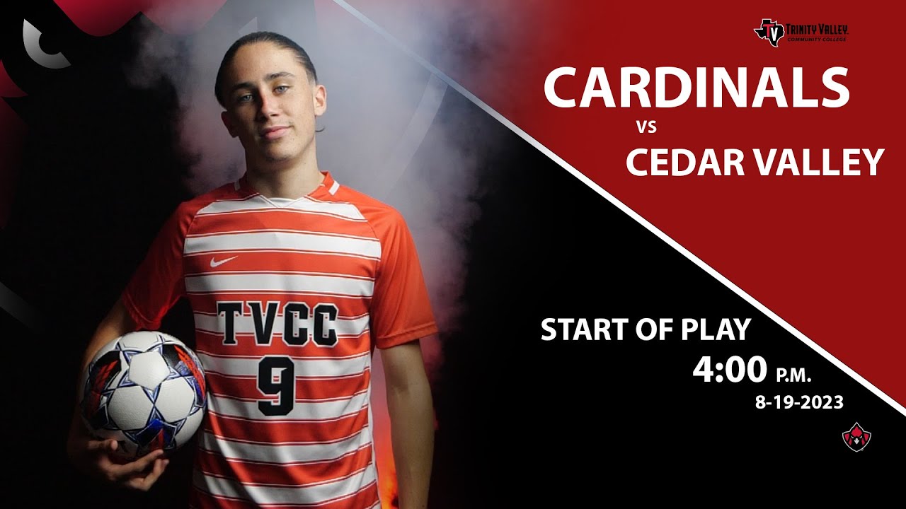 Cardinals vs Cedar Valley || Soccer 2023 - YouTube