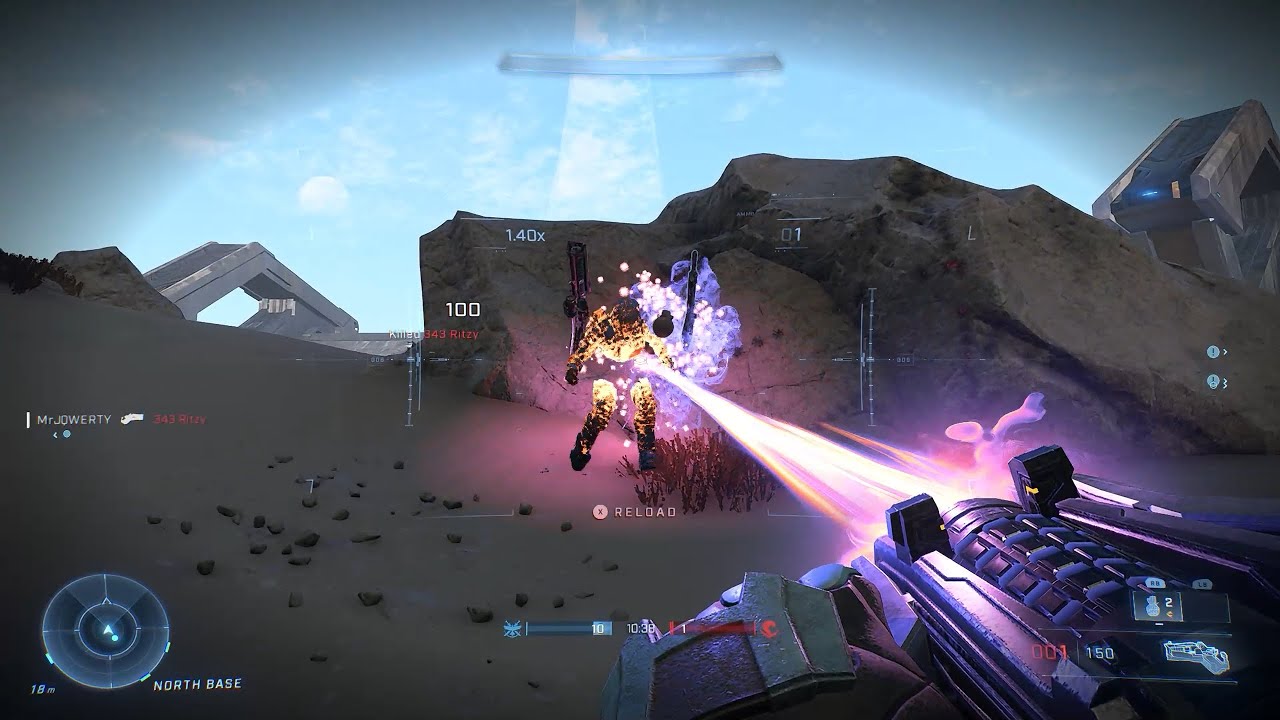 The Sentinel Beam absolutely Melts in Halo Infinite - YouTube