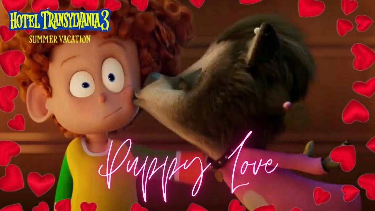 Hotel Transylvania 3 - Winnie Kisses Dennis - YouTube