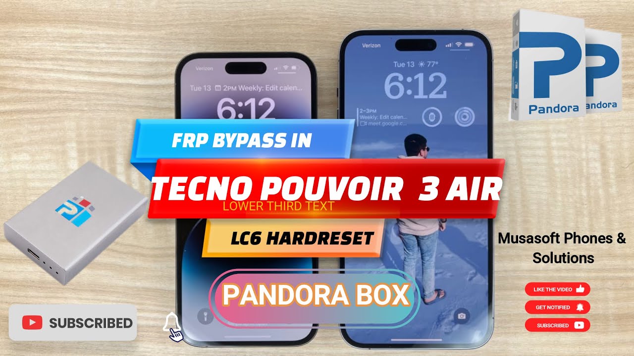 FrpBypass|Remove in Tecno Pouvoir 3 Air|LC6 Hardreset Pin|Pattern ...