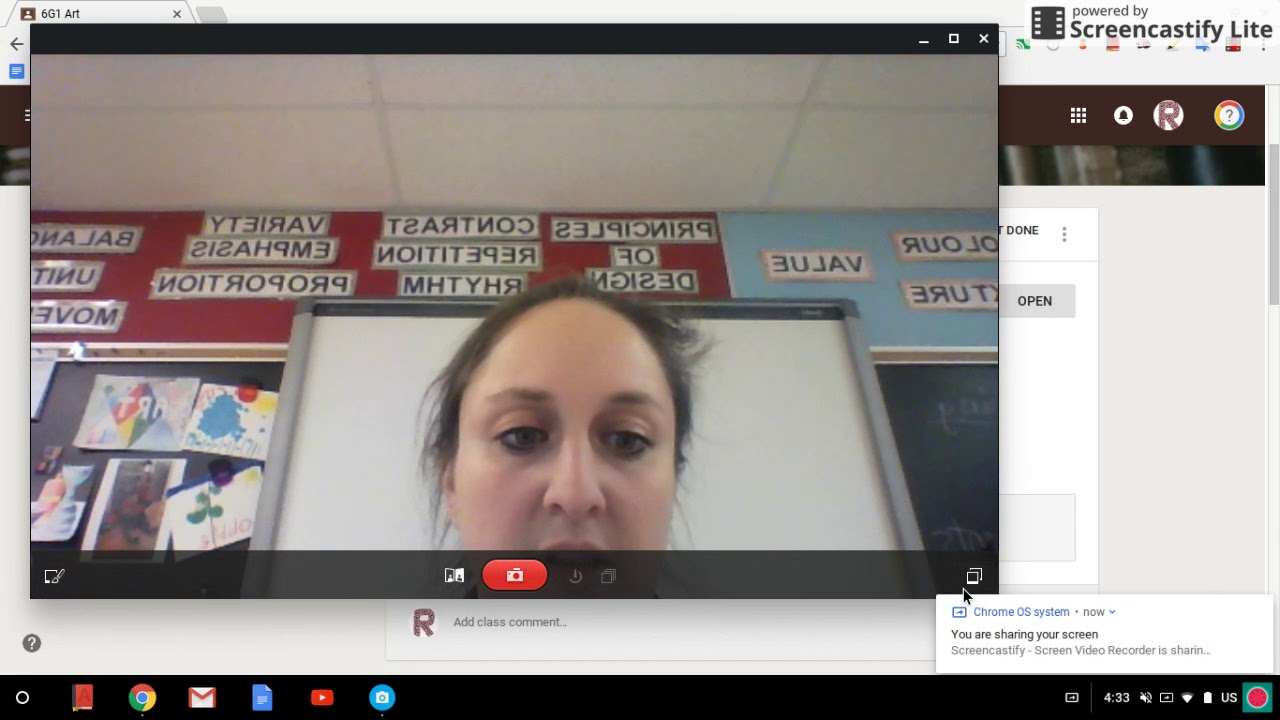 How to Add a Photo in Google Classroom - YouTube