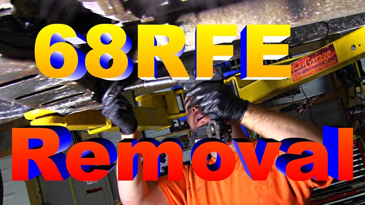 68RFE Transmission Removal Dodge RAM Cummins How To, Remove, Take Out ...