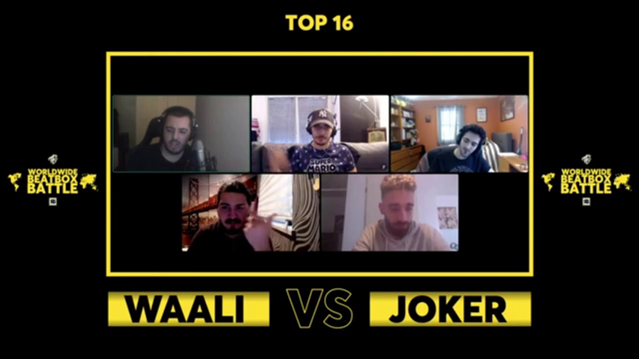 WAALI VS JOKER - TOP 16 BATTLE - PBL Worldwide Beatbox Battle - YouTube
