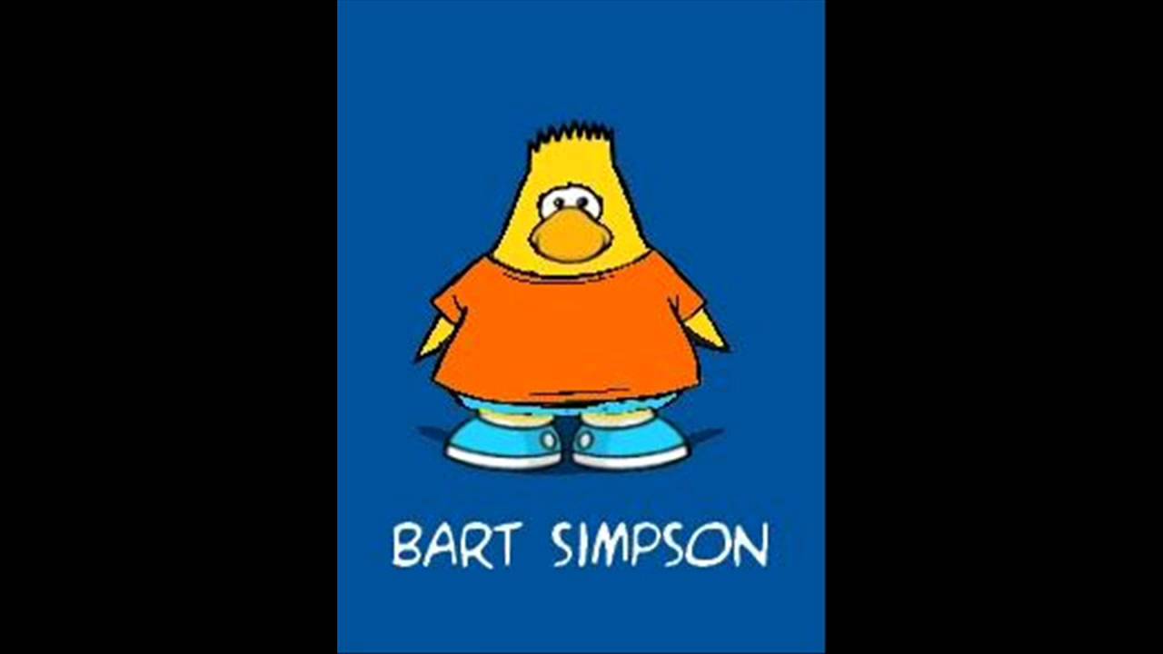 CP Custom Penguin # 3: Bart Simpson - YouTube