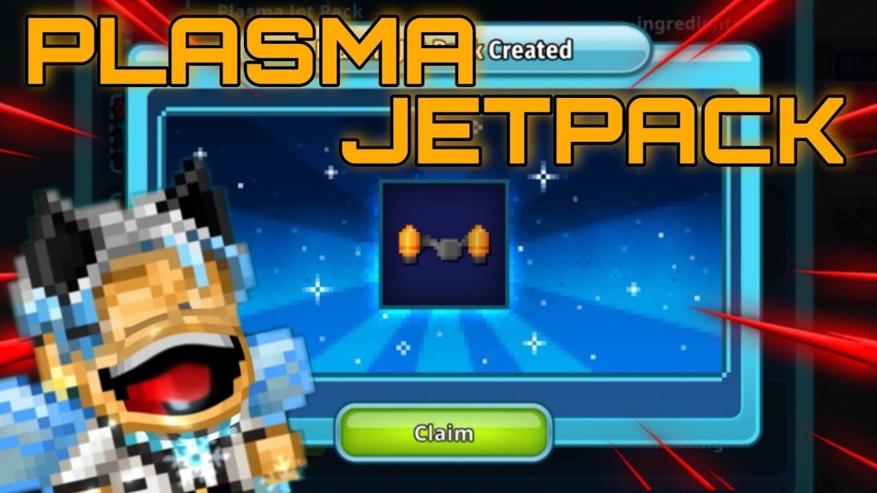 Creating Plasma Jet Pack !! | Pixel Worlds - YouTube